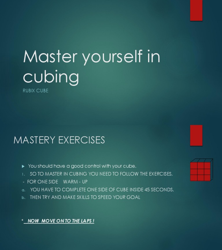Master Cube | PDF
