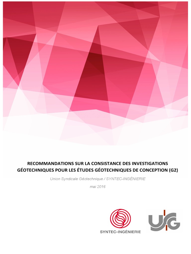 Recommandation S 2 | PDF | Geotechnical Engineering | Solid Mechanics
