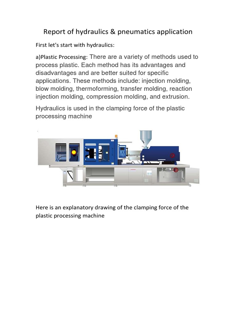 Report of Hydraulics | Download Free PDF | Hvac | Engines