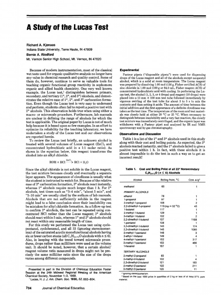 248210683-Lucas-Test.pdf | Alcohol | Solubility