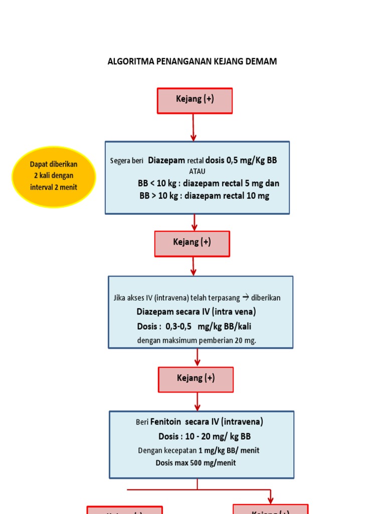 Algoritma Penanganan Kejang Demam