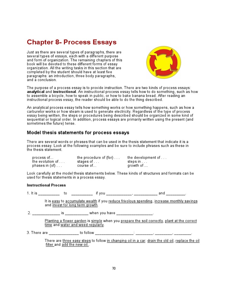 Process Essay 1 PDF | PDF | Essays | Paragraph