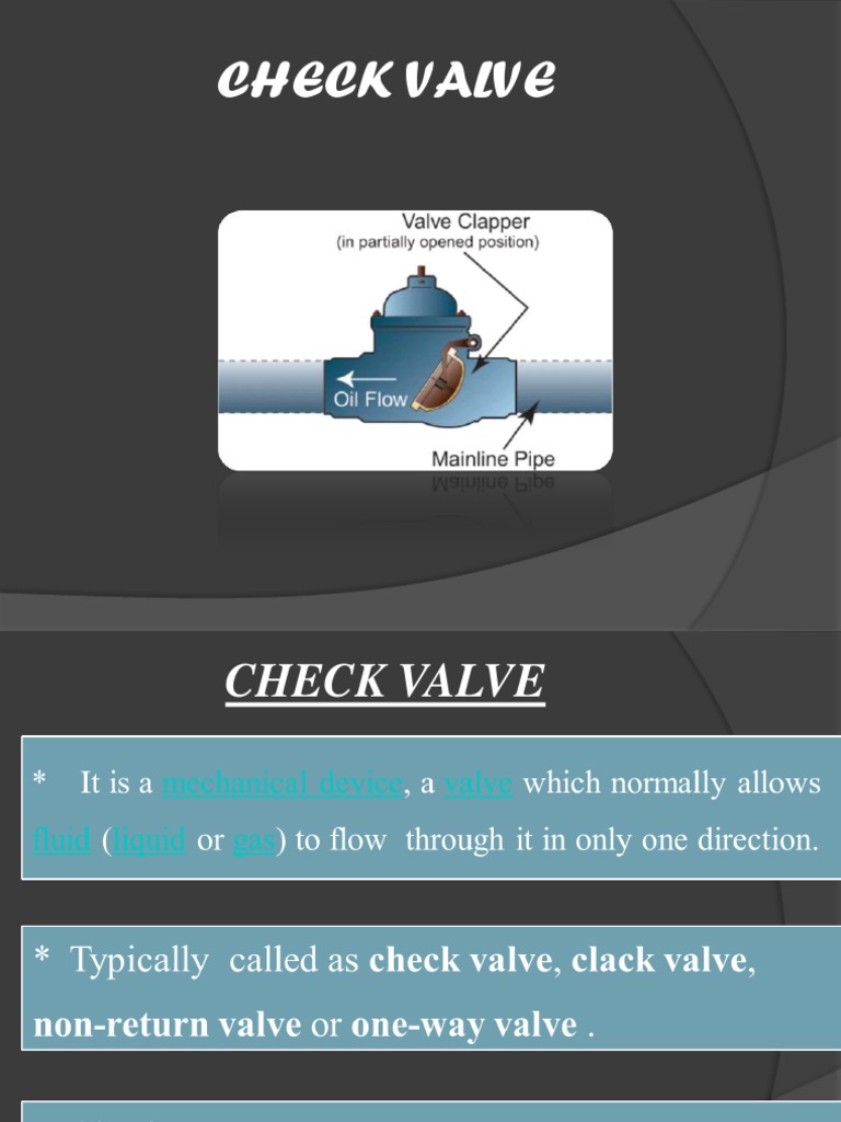Check Valve | PDF | Business