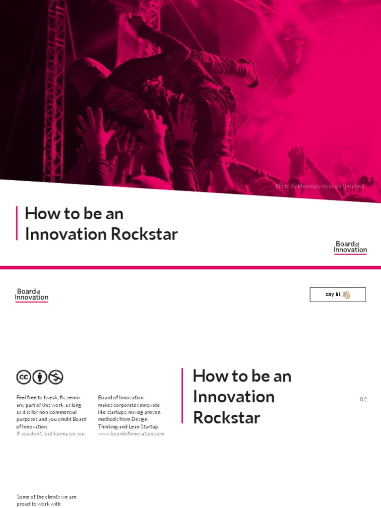 How To Be An Innovation Rockstar | PDF | Innovation | Entrepreneurship