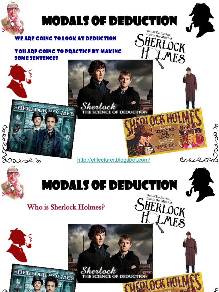 Present Modals of Deduction | PDF | Syntax | Grammar