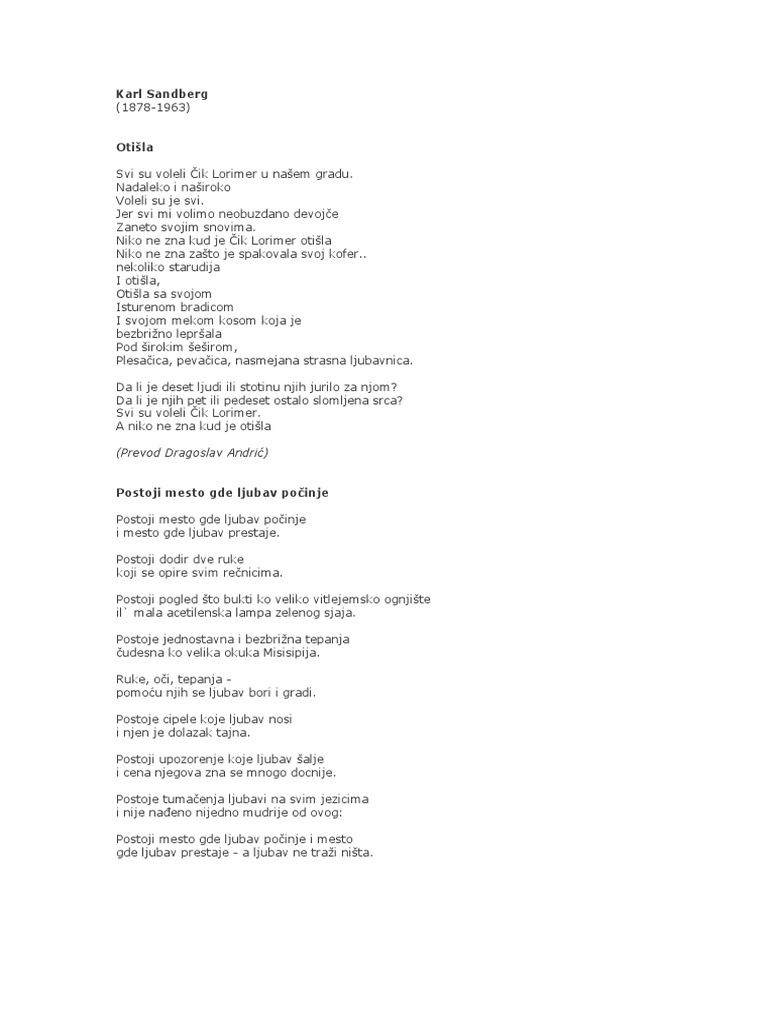 Karl Sandberg PDF | PDF