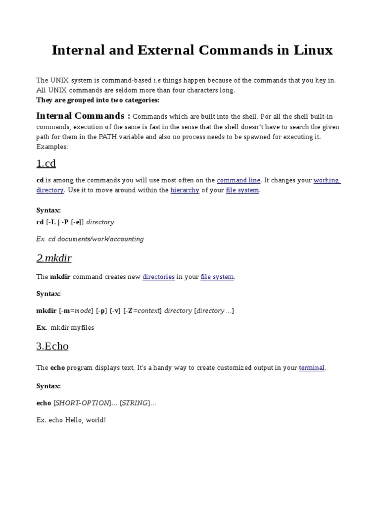 Linux | PDF | Command Line Interface | Utility Software