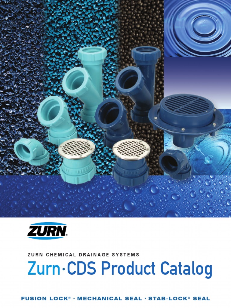Catalogo Zurn | PDF | Pipe (Fluid Conveyance) | Nut (Hardware)