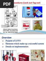 Loto Checklist | PDF | Machines | Mechanical Engineering