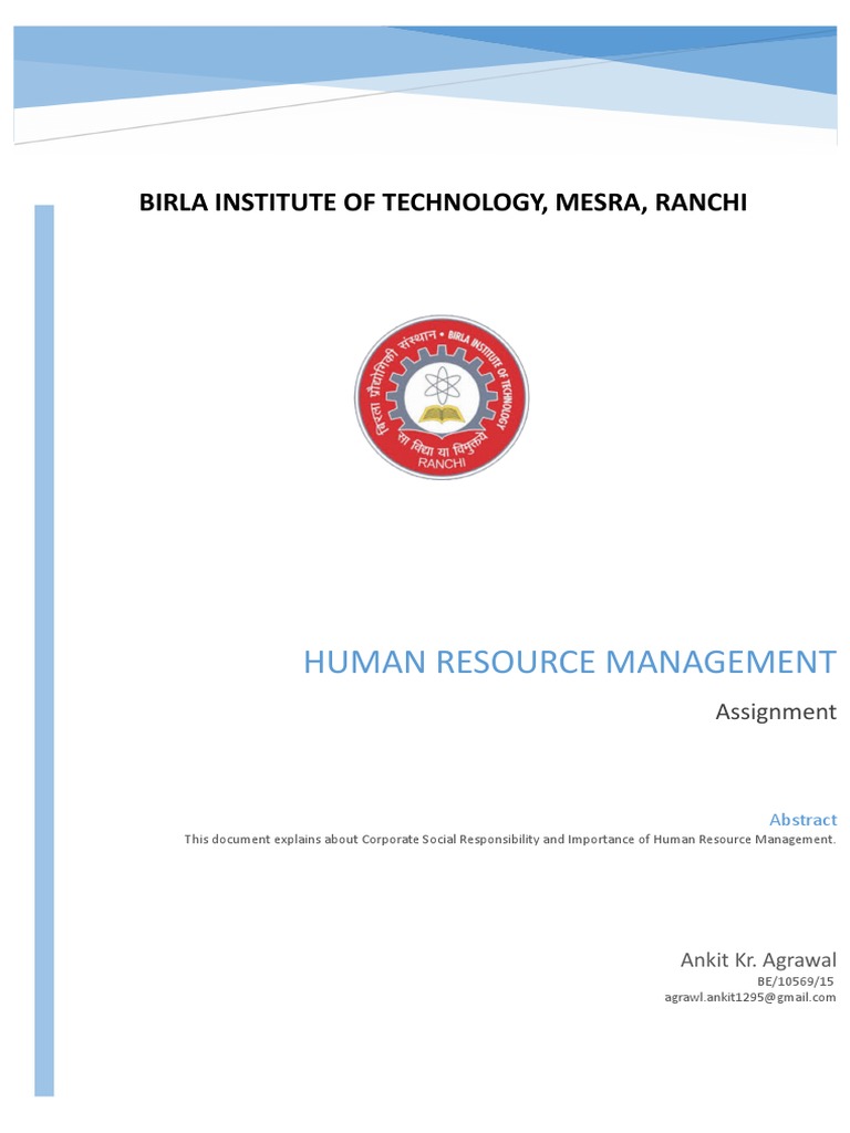 HRM Assignment' | PDF | Human Resource Management | Recruitment