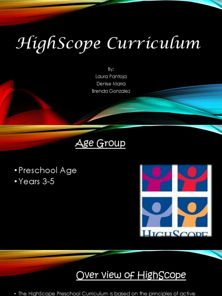 highscope curriculum pdf | Cognitive Development | Learning