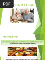 Tabel Angka Kecukupan Gizi (AKG) Indonesia Kementrian Kesehatan, 2019 | PDF