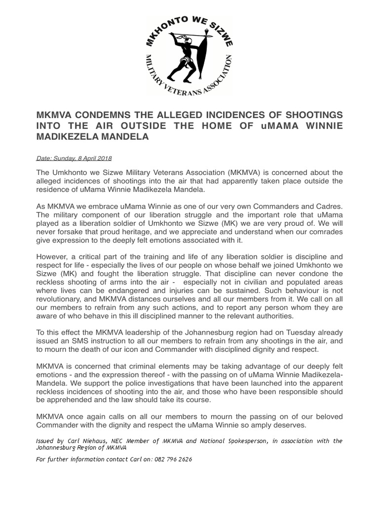 MKMVA | PDF | Warfare | Human Rights Abuses