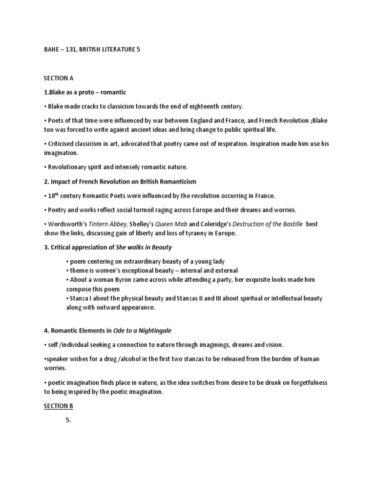 Blake and the Rise of Proto-Romanticism | PDF