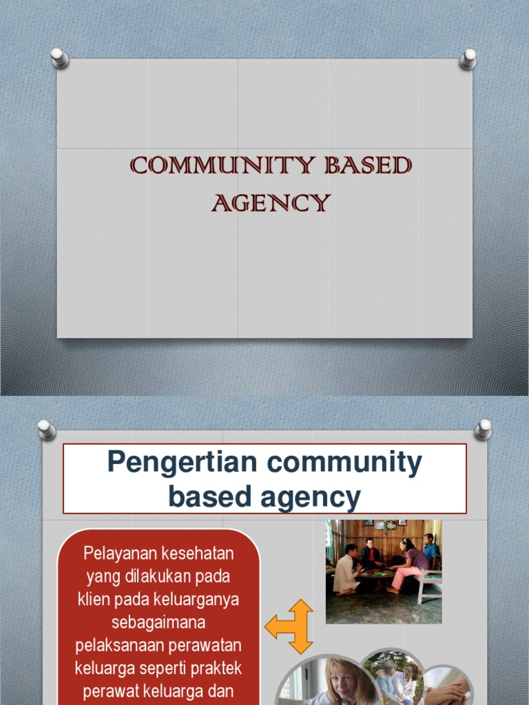 Community Based Agency | PDF
