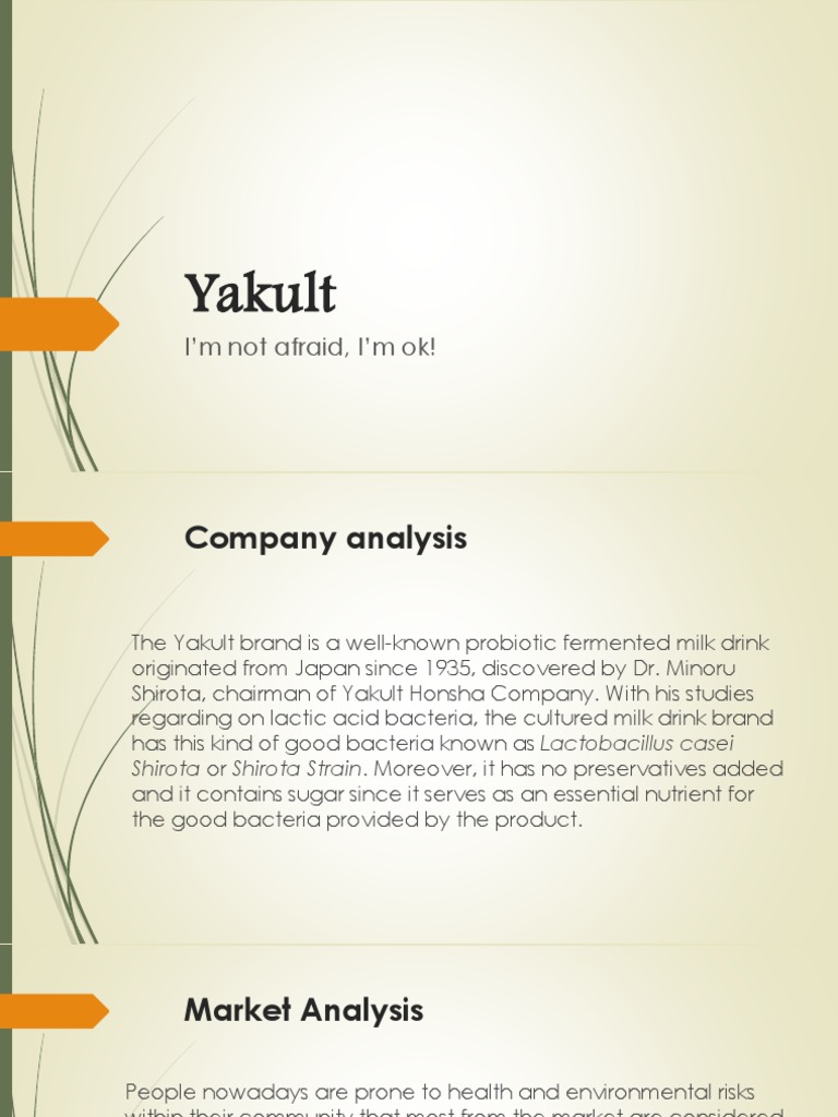 Yakult | PDF | Marketing Communications | Marketing