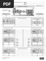 Pump Alignment Report | PDF