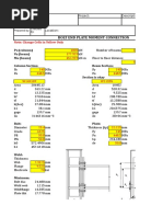HSS Base Plate Design | PDF