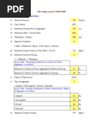 Concrete Mix Design Calculation Guide | PDF | Construction Aggregate ...