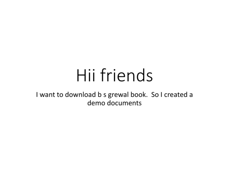 Hii Friends: I Want To Download B S Grewal Book. So I Created A Demo ...