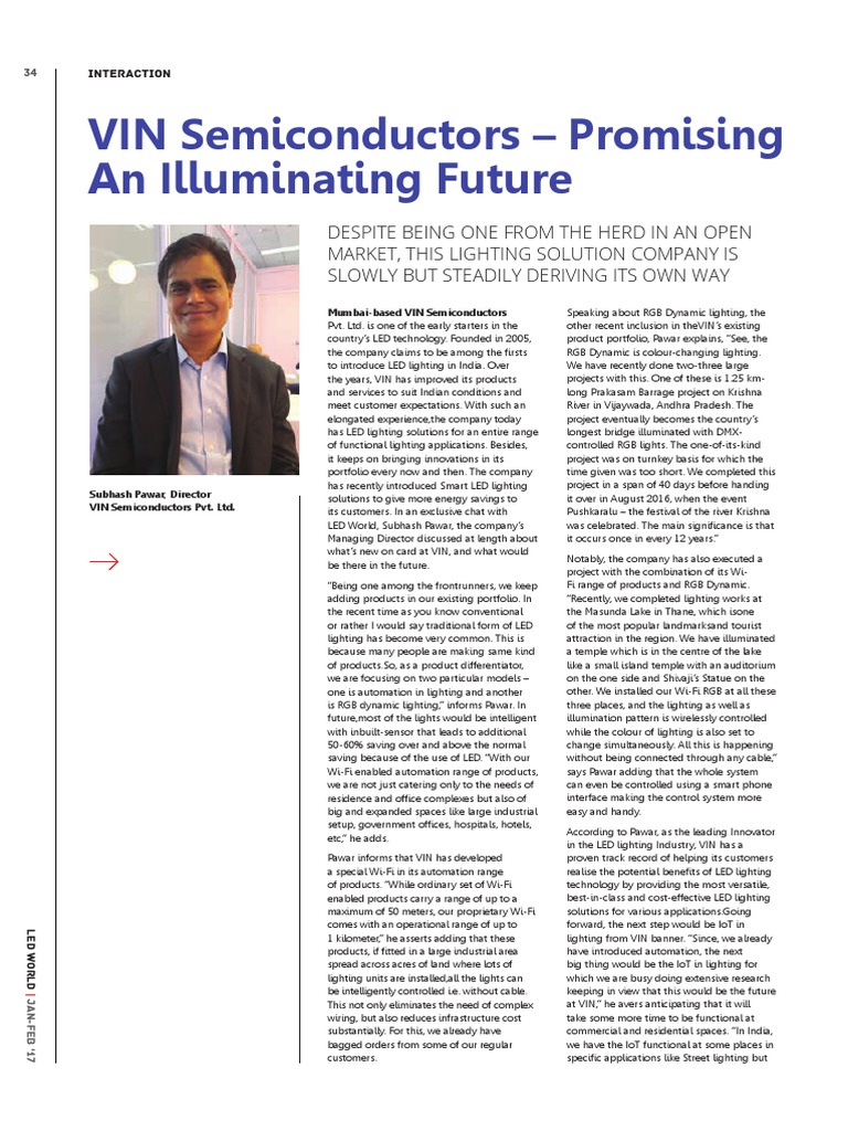 Interaction Subhash Pawar Director VIN | PDF | Internet Of Things ...