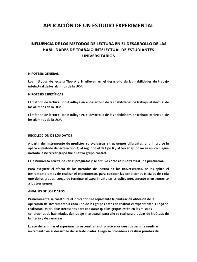 Analisis de Pre y Post Test | PDF | Análisis de variación | Método ...