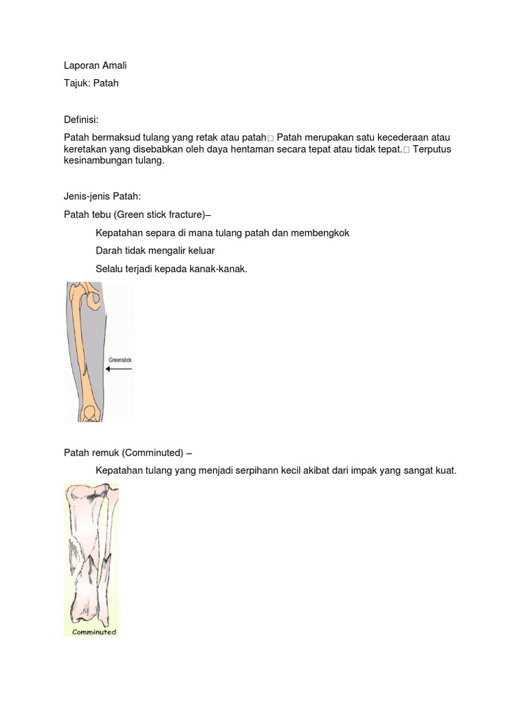 Patah & Balutan | PDF