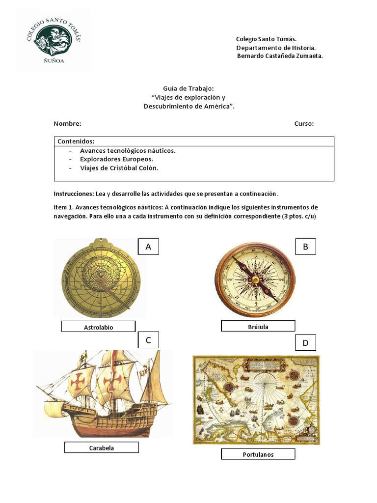 Guia Descubrimiento de America | PDF | Exploración | Exploración de ...
