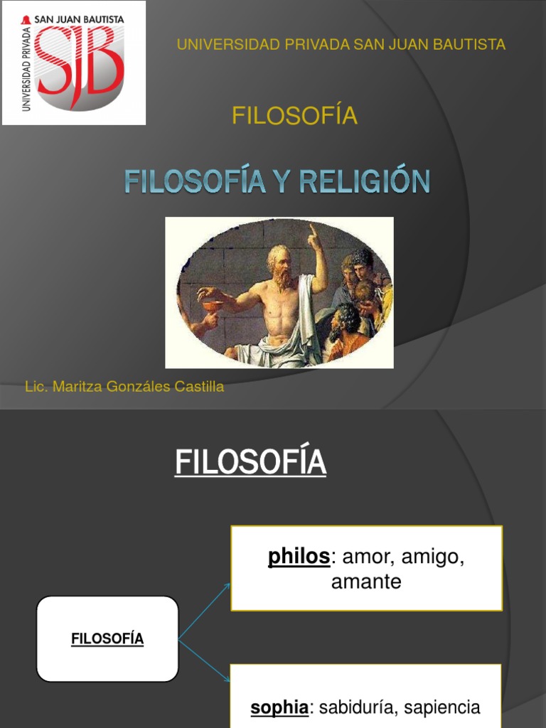 Diapositiva Filosofía y Religión - 6 | PDF | Fe | Verdad