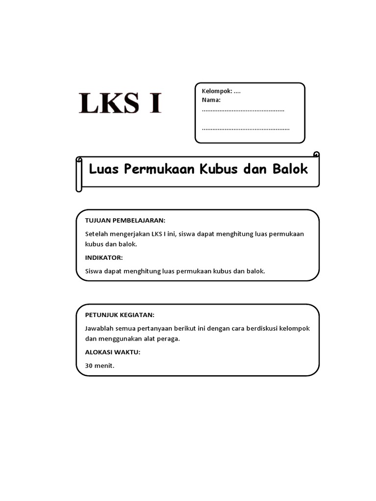 LKS 1 | PDF