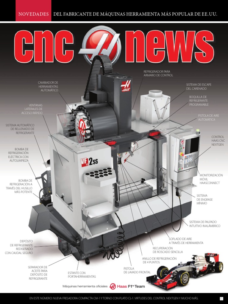Haas CNCnews2016 144 | PDF | Control numerico | Programa de computadora