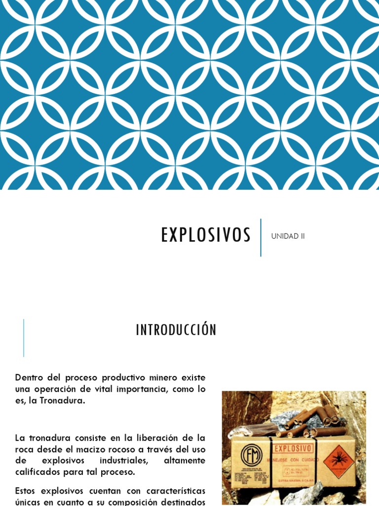 Explosivos - Unidad II | Material explosivo | Gases | Prueba gratuita ...