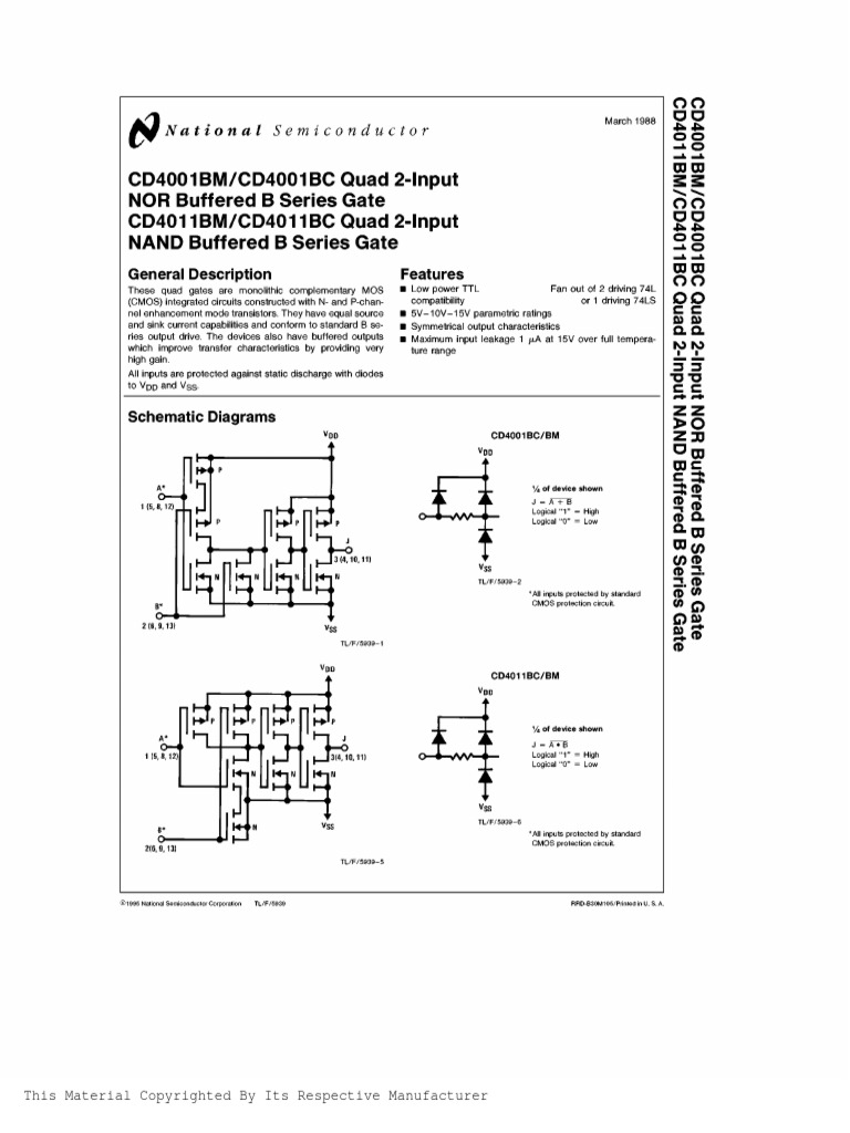 cd4001 PDF | PDF