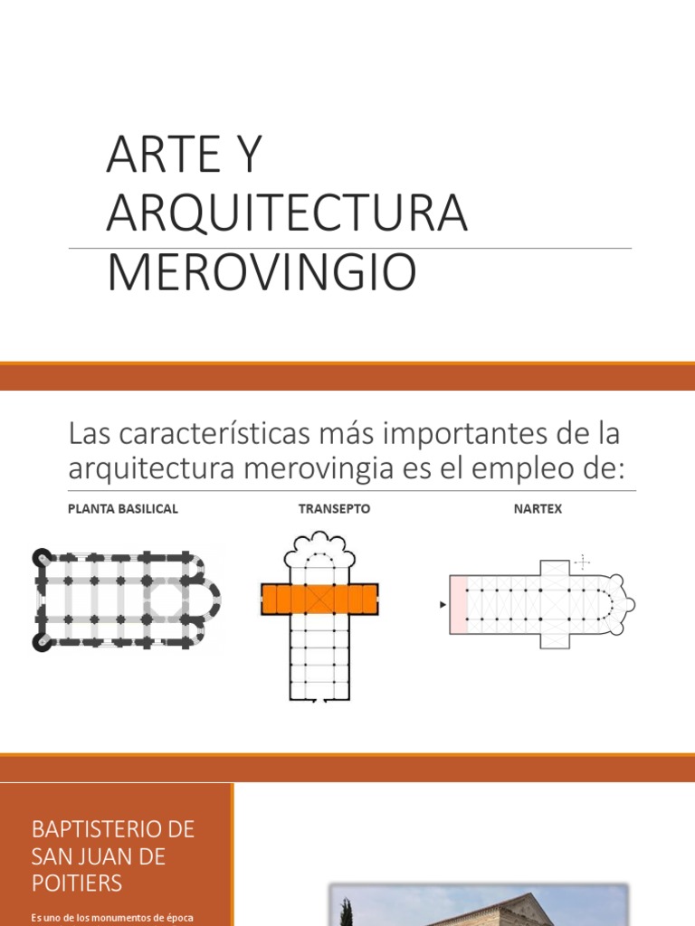 Arte y Arquitectura Merovingio | PDF