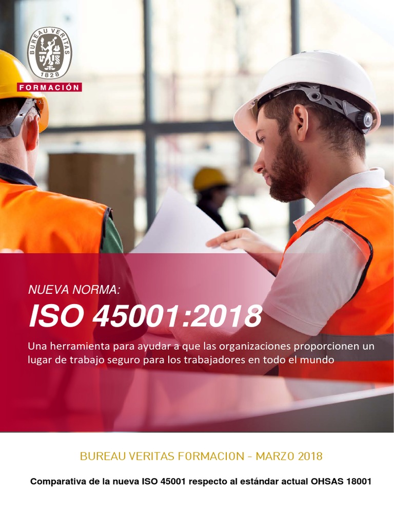 ISO 45001 2018 Vs OHSAS 18001 | PDF | Seguridad y salud ocupacional | Planificación
