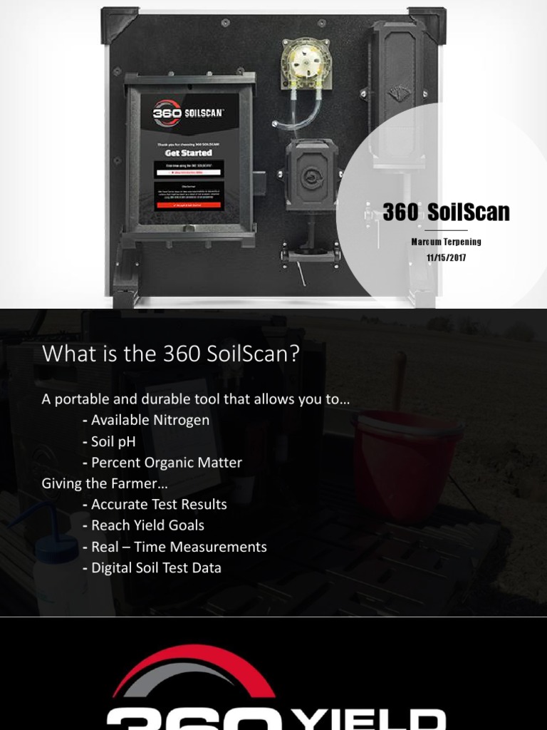 360 Yield Center Soil Scan PP | PDF