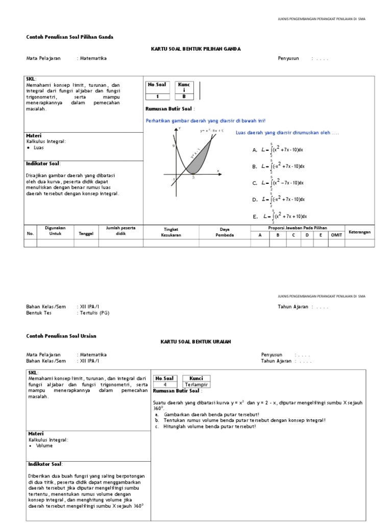 Contoh Soal Matematika | PDF