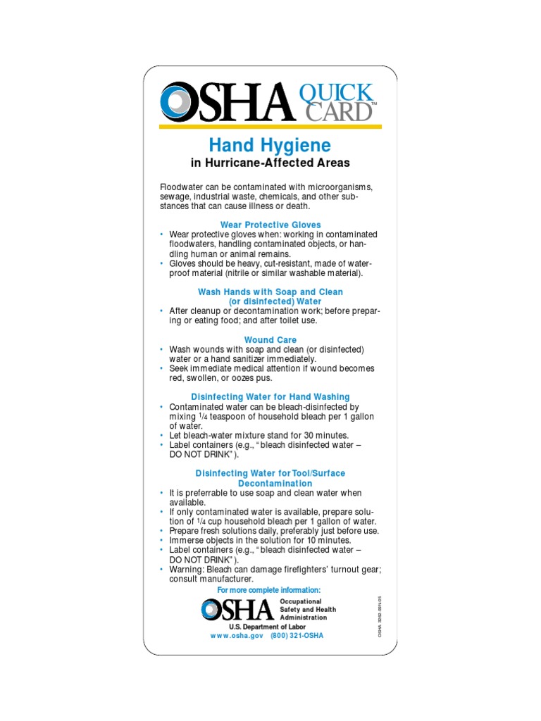 Hand Hygiene | PDF