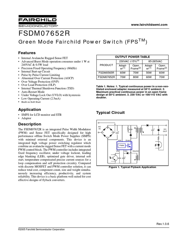gm07652r PDF | PDF | Field Effect Transistor | Capacitor