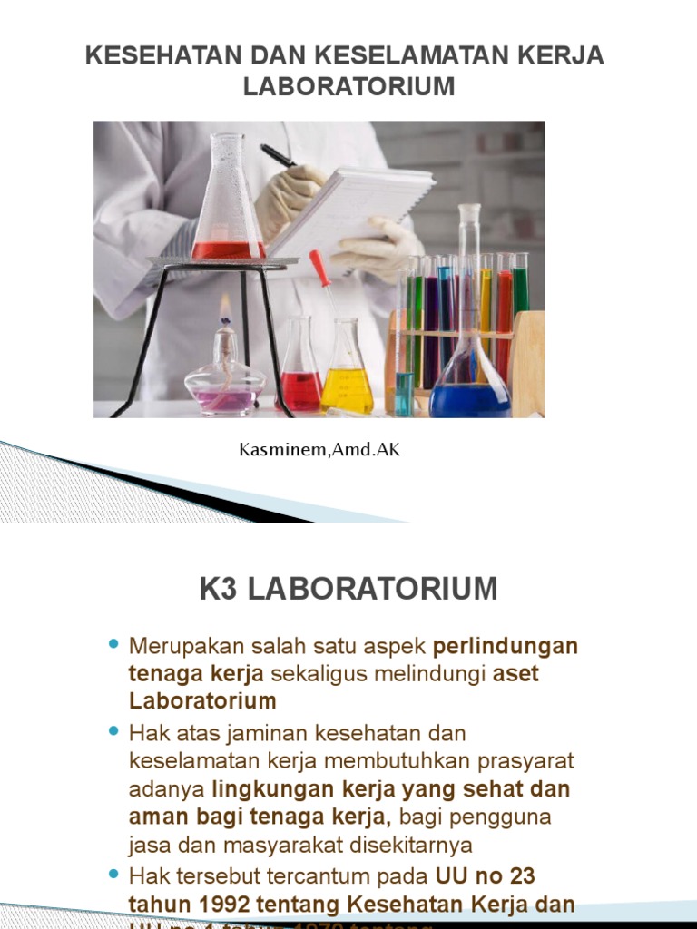 Materi K3 Lab PATELKI | PDF