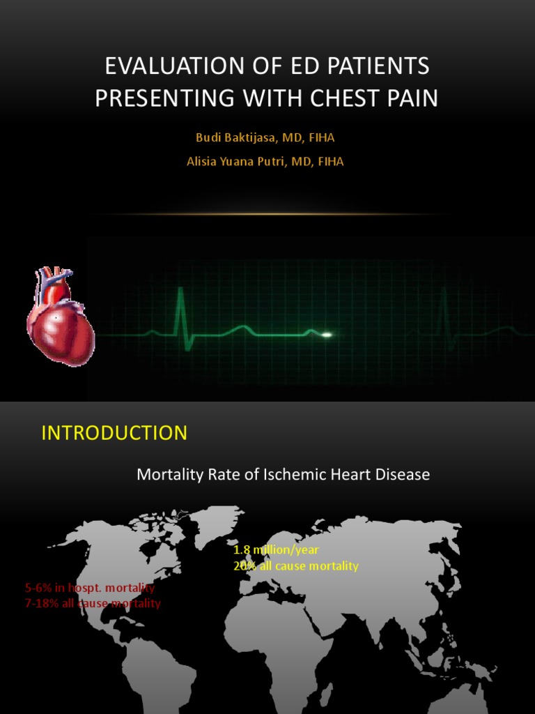 6 Chest Pain in Ed | PDF | Myocardial Infarction | Cardiovascular Diseases
