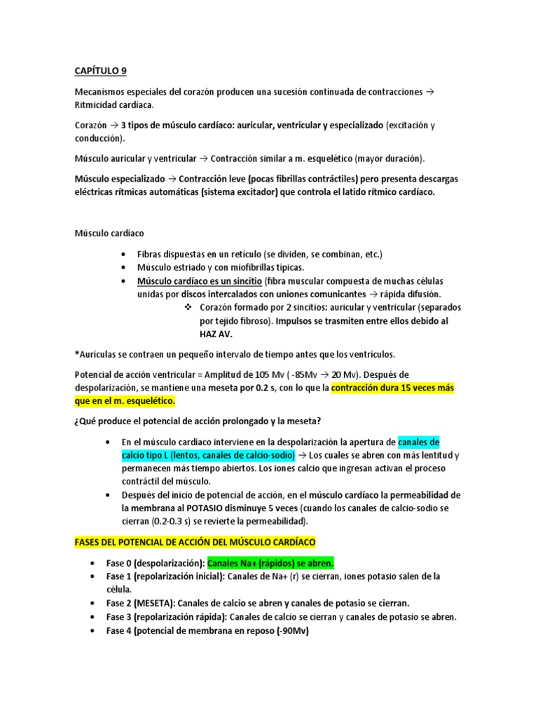 Resumen Guyton Variado | PDF | Coagulación | Hemodinámica
