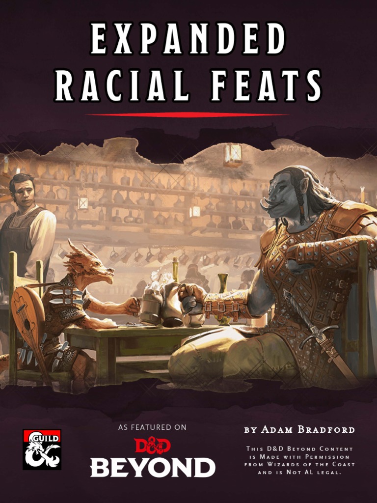 XGE Bonus - Expanded Racial Feats PDF | PDF | D20 System | Dungeons ...