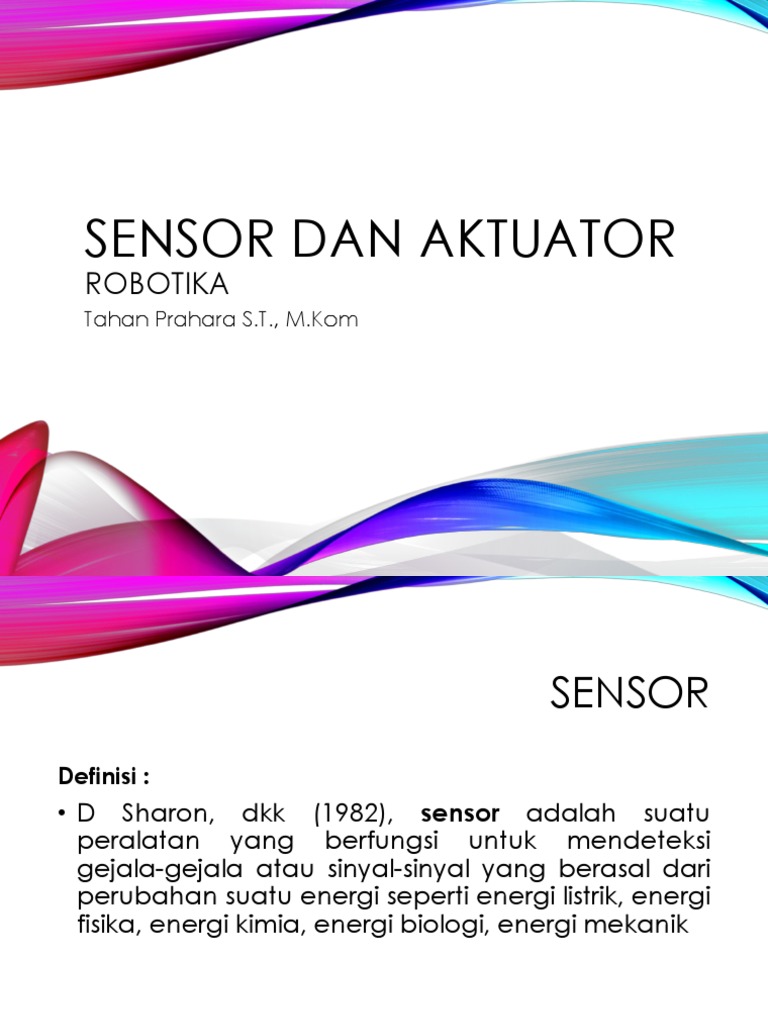 Sensor Dan Aktuator | PDF