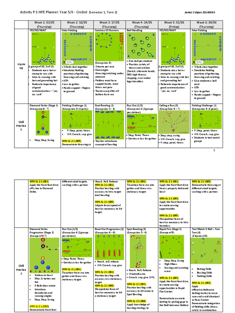 Cricket Matrix Culpan | PDF | Bowling (Cricket) | Cricket