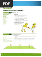 Cricket Training Session Strategies | PDF | Bowling (Cricket) | Team Sports