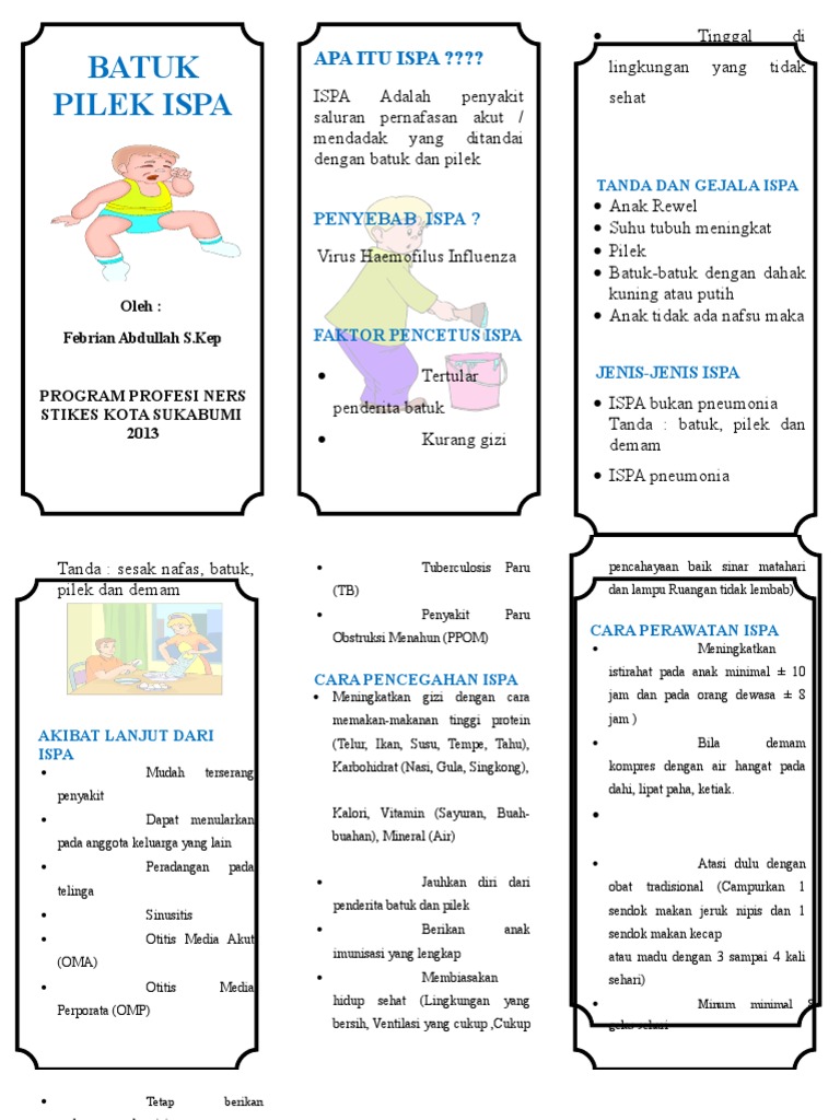 Mengatasi Infeksi Saluran Pernafasan Akut (ISPA) pada Anak | PDF