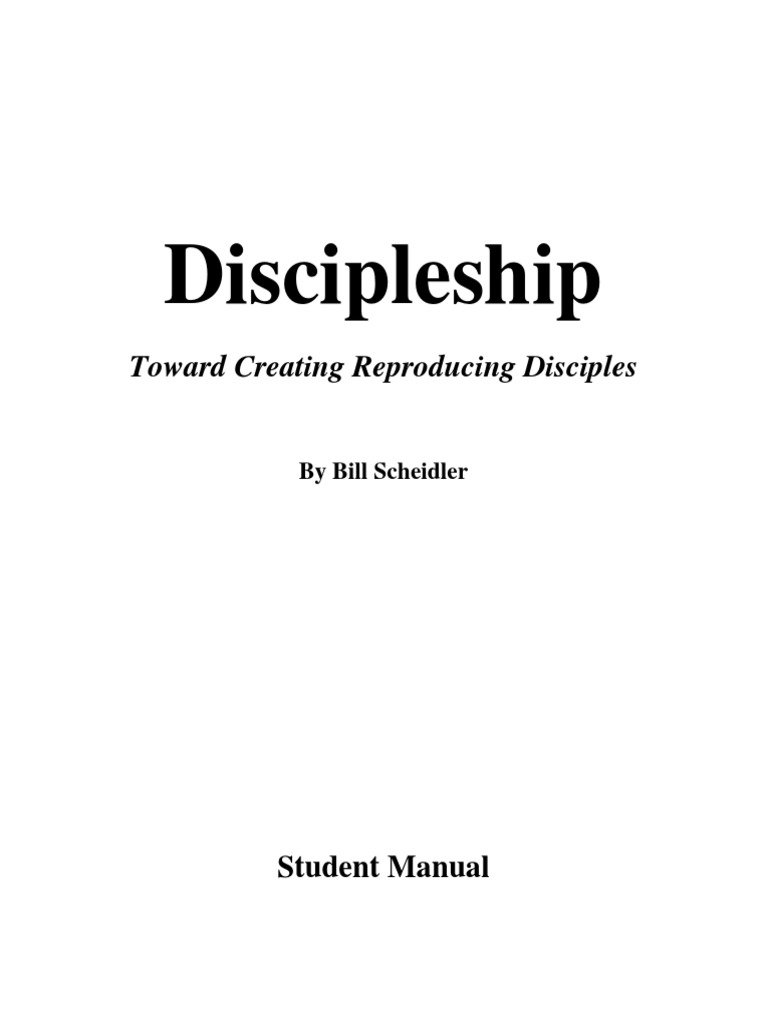 Discipleship Student | PDF | Repentance | Salvation