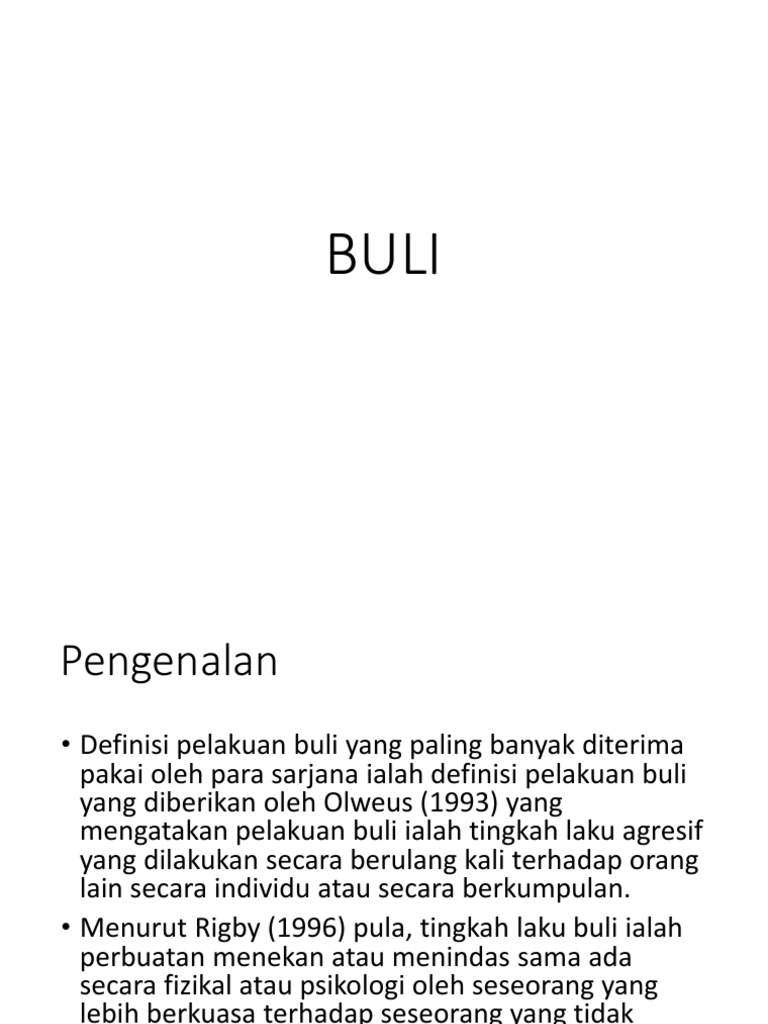 Buli | PDF