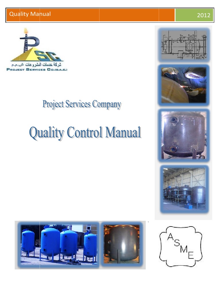 Quality Control Manual | PDF | Specification (Technical Standard ...